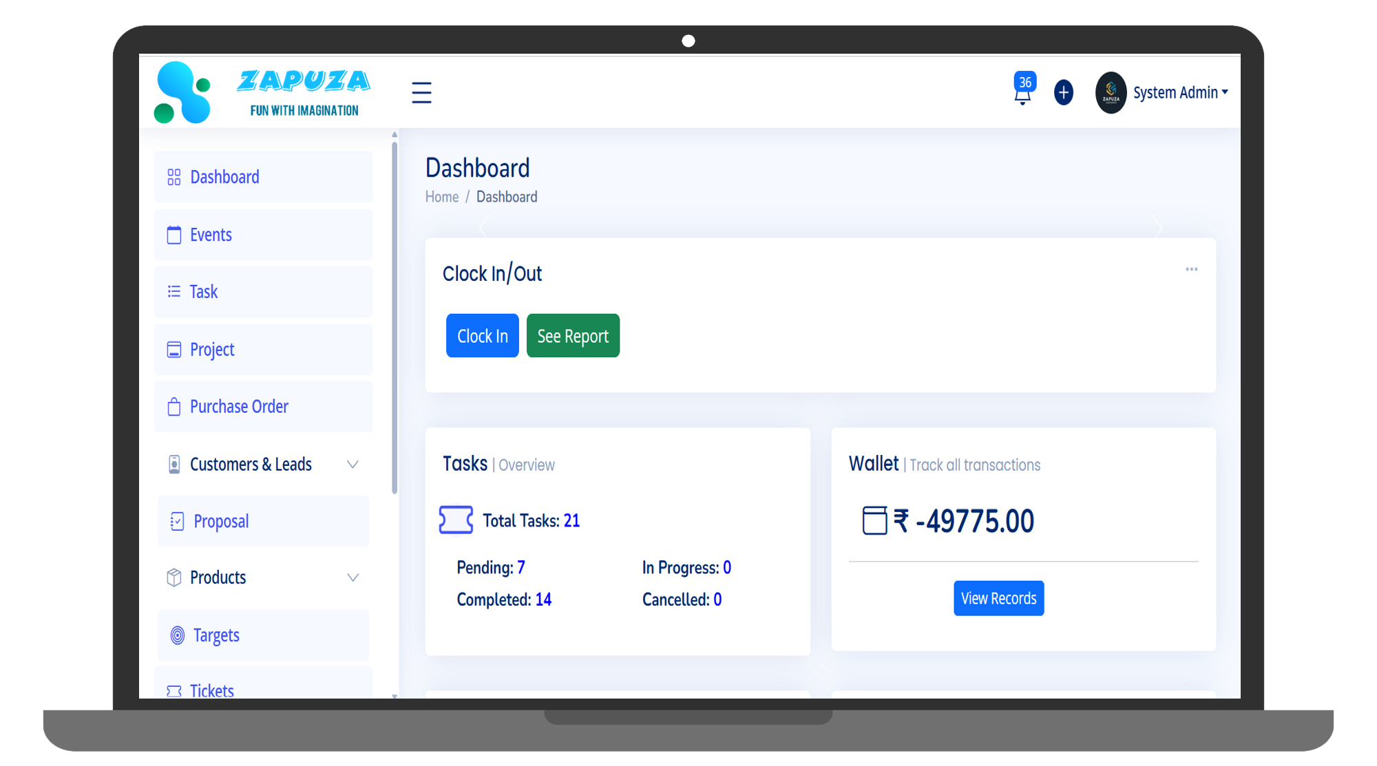 Enhancing Business Automation with Our ERP System - Zapuza